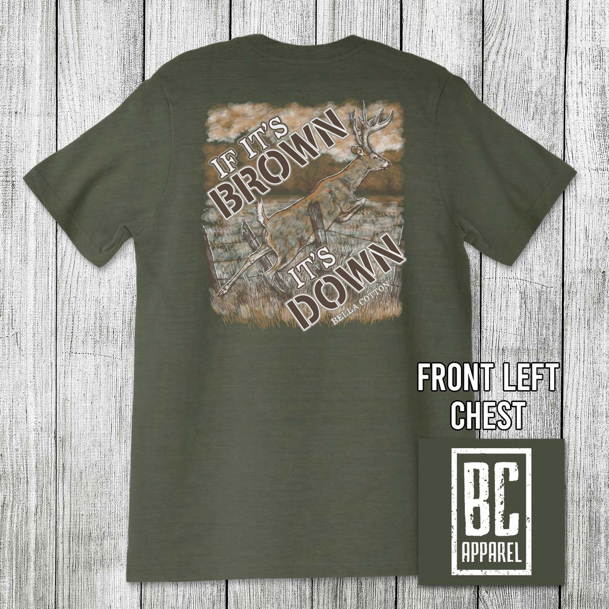 Brown and Down – Bella Cotton Apparel